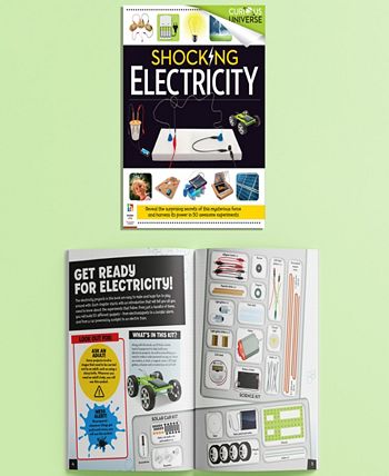 Curious Universe Shocking Electricity Science Kit 50 Science ...