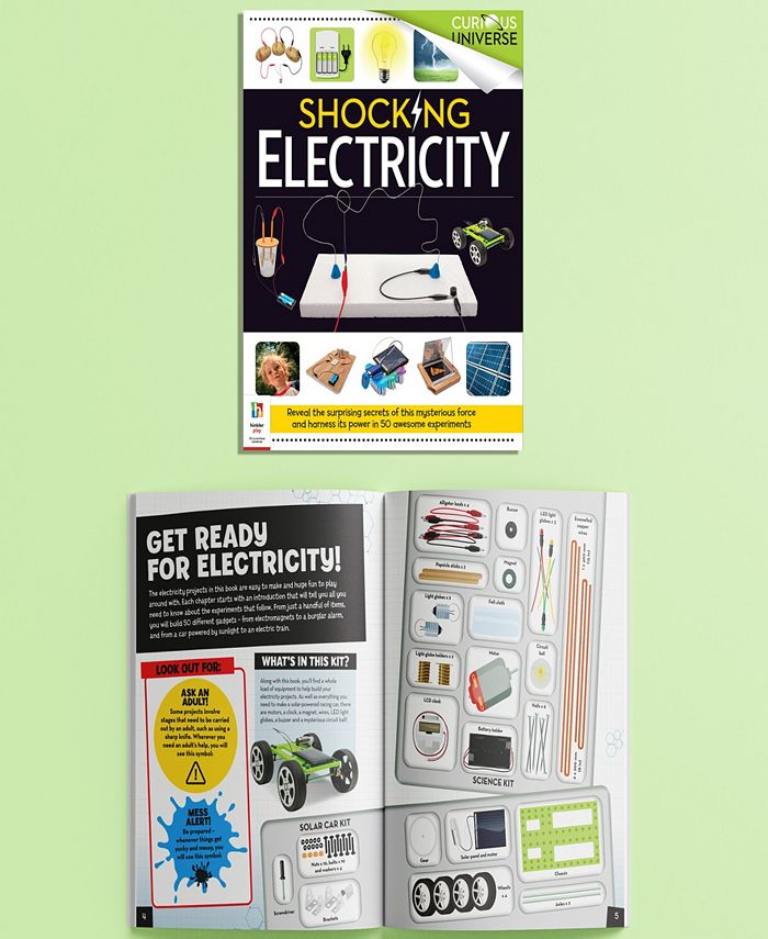 Curious Universe Shocking Electricity Science Kit 50 Science ...