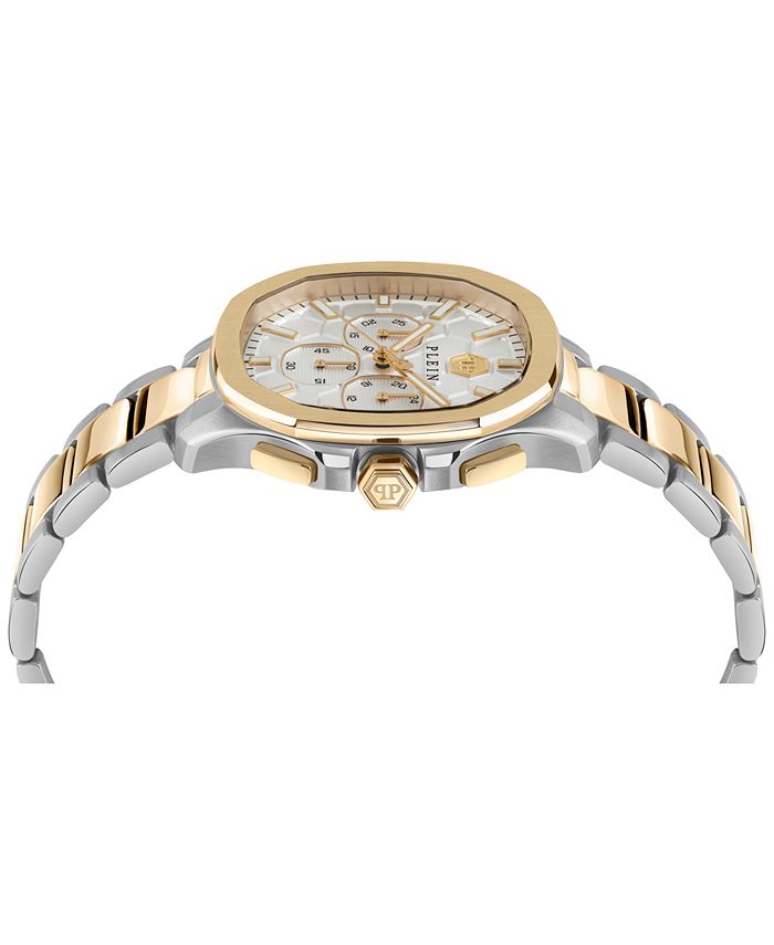 Philipp Plein Men's Chronograph Spectre Two-Tone Stainless Steel ...