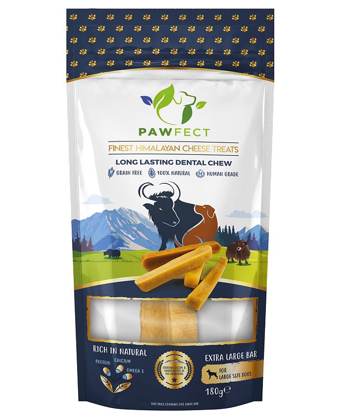 Pawfect Foods Pawfect Himalayan Cheese Chew Extra Large Bar For Dogs ...