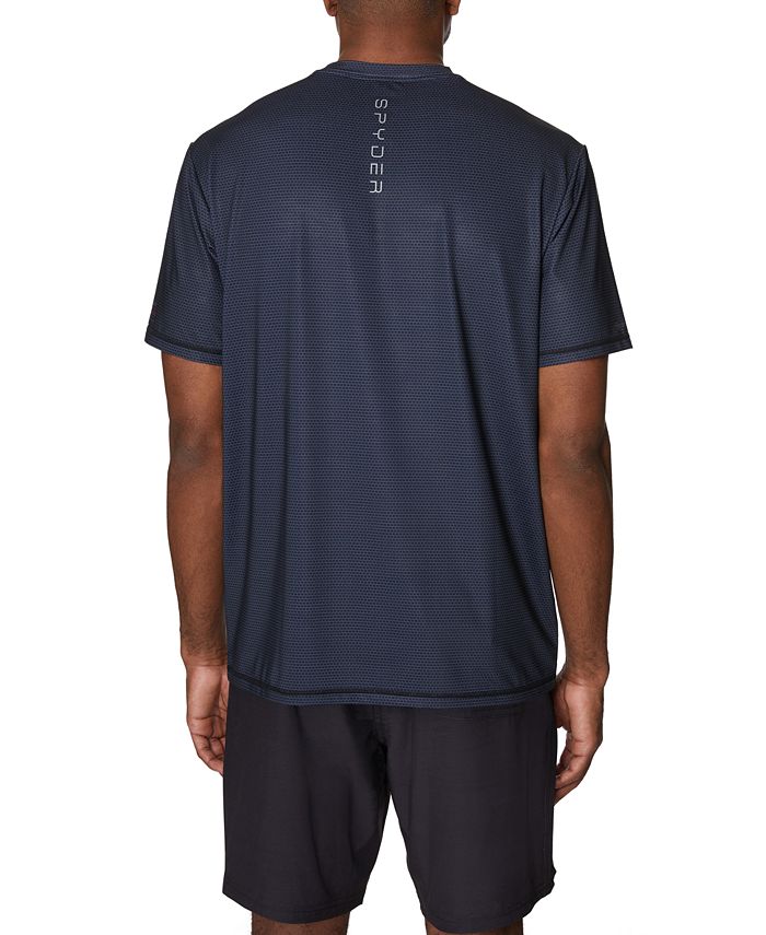 Spyder Men's Short-Sleeve Raglan Sleeve Swim Shirt - Macy's