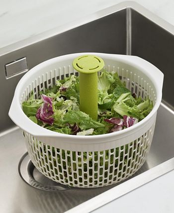 Joseph Joseph Spindola In-sink Salad Spinning Colander - Macy's
