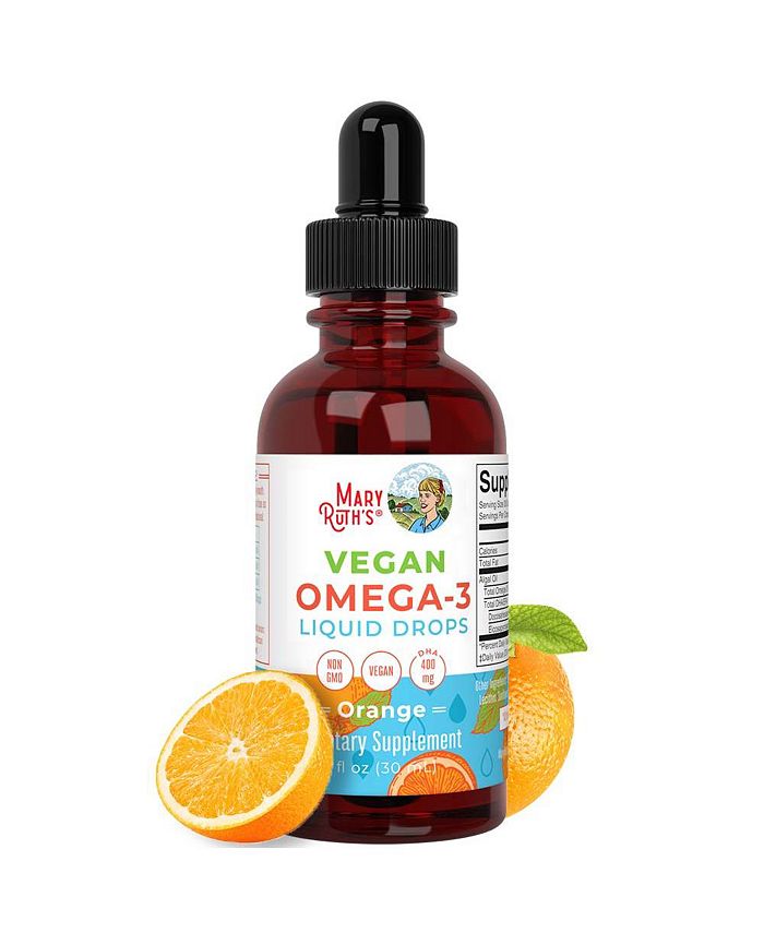 MaryRuth Organics Omega-3 Drops, Orange, 1 oz - Macy's