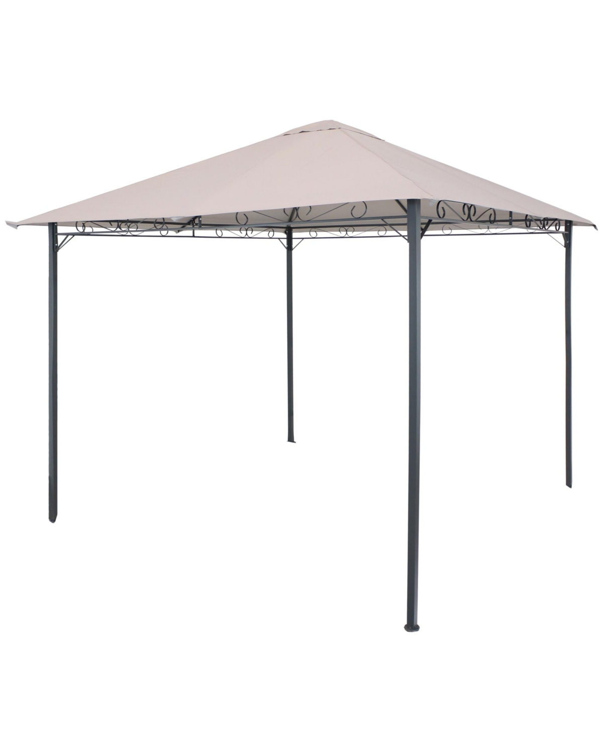 Click here for 10 x 10 Foot Open Gazebo - Weather-Resistant Polye... prices