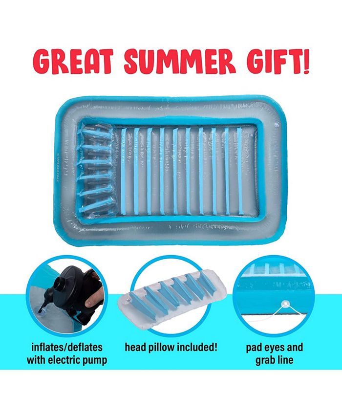 Hoovy Inflatable Tanning Pool Lounge Float | Tanning Pool Float ...