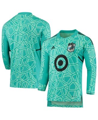 adidas Men's Mint, Black Minnesota United FC Goalkeeper Jersey - Macy's