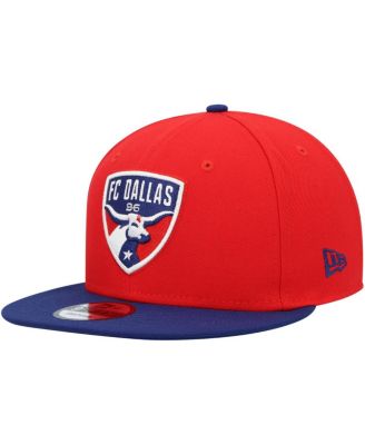 Men's New Era Red, Blue FC Dallas Two-Tone 9FIFTY Snapback Hat - Macy's