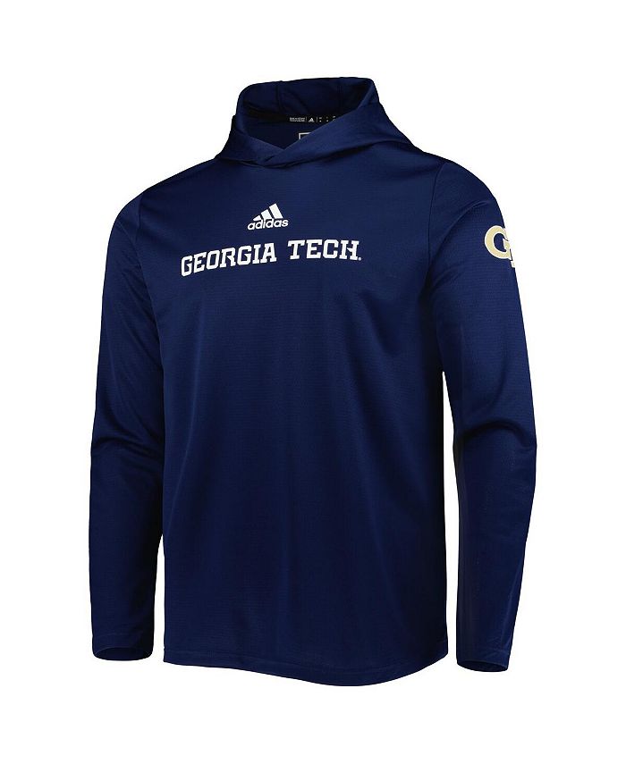 adidas Men's Navy Georgia Tech Yellow Jackets Stadium Wordmark HEAT.RDY ...