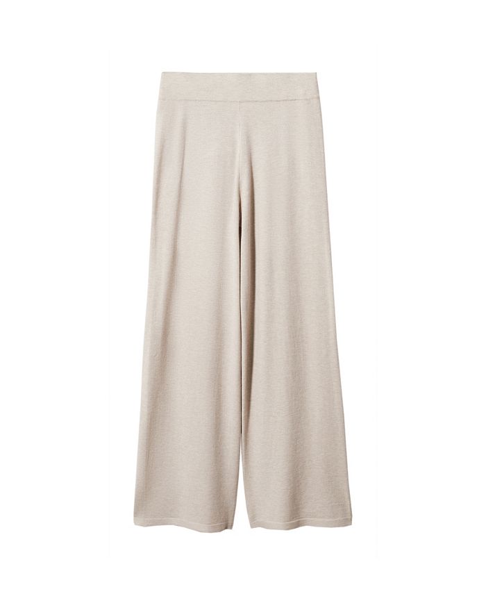 MANGO Women's Knitted Wideleg Pants & Reviews - Pants & Capris - Women ...