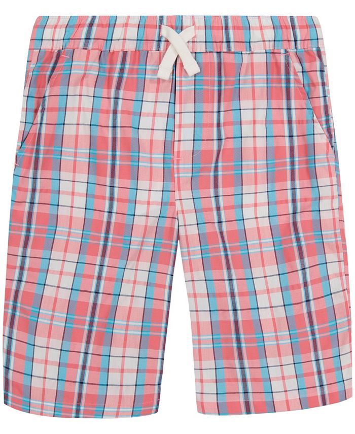 Nautica Little Boys Plaid Pull-On Shorts - Macy's