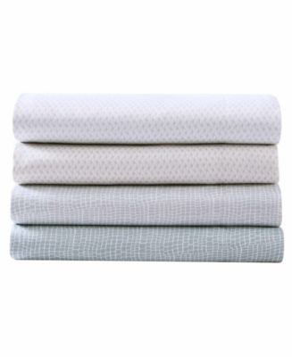 Tommy Bahama Lago Croco Tile T1000 CVC Sateen Sheet Set Collection - Macy's