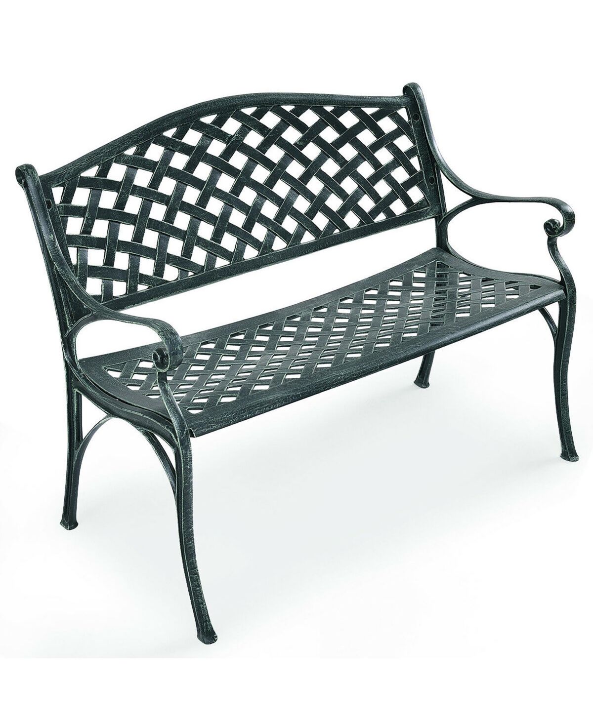 Click here for Costway 40 Outdoor Antique Garden Bench Aluminum F... prices