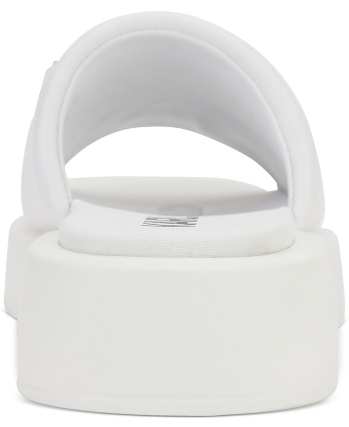 KARL LAGERFELD PARIS Women's Opal Slip-On Platform Slide Sandals - Macy's