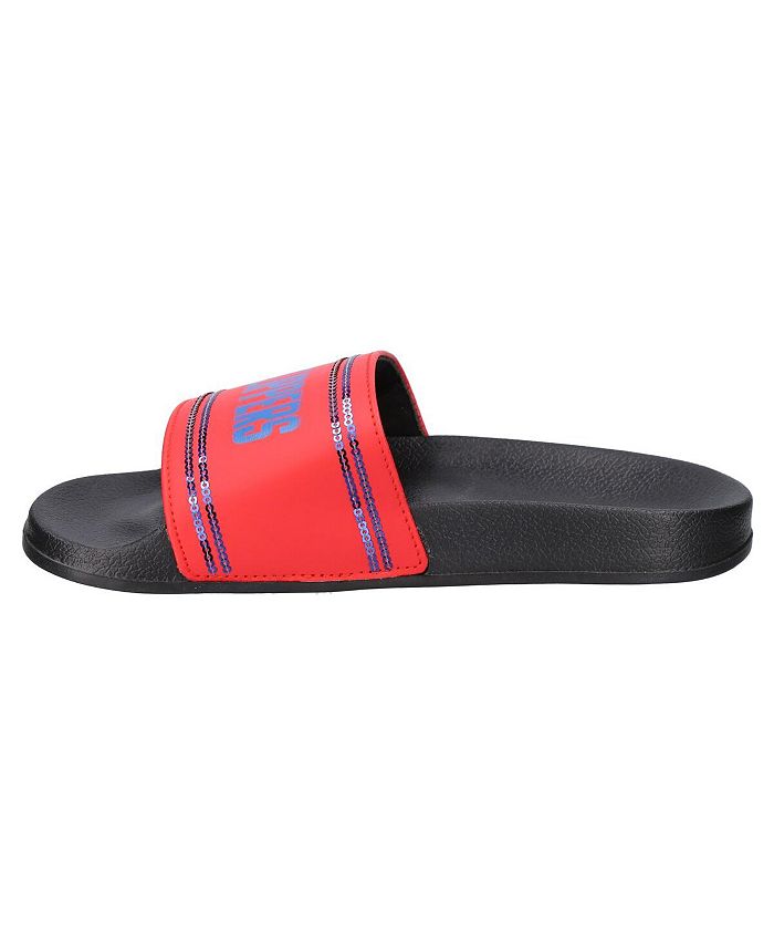 FOCO Women's LA Clippers Sequin Slide Sandals - Macy's