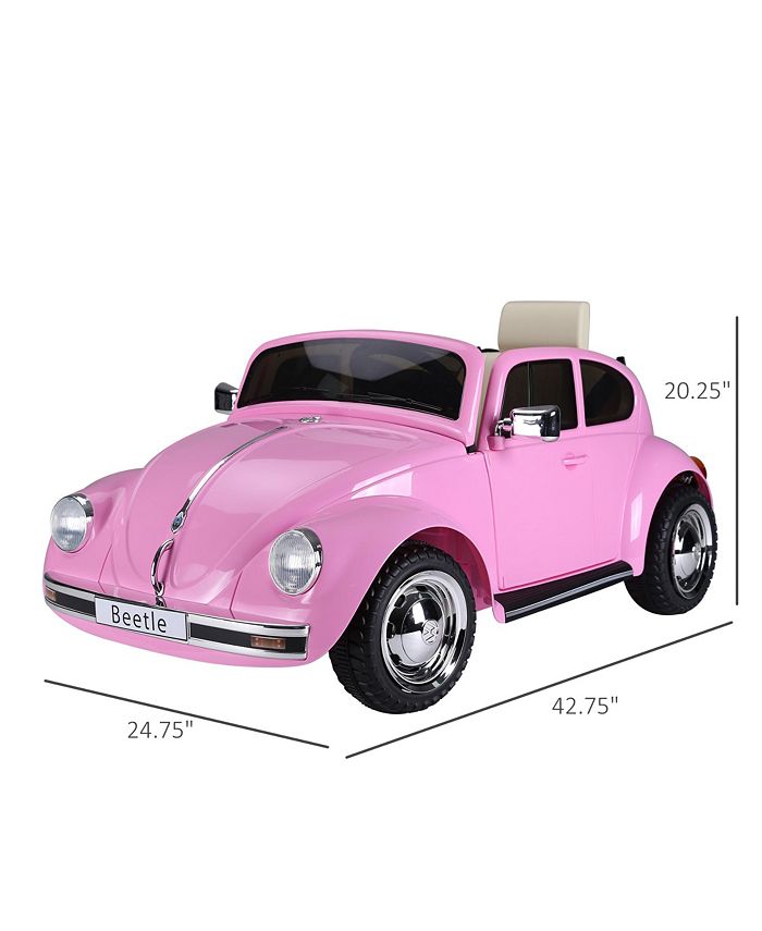 Aosom Licensed Volkswagen Electric Kids Ride-On Car 6V Battery Powered ...