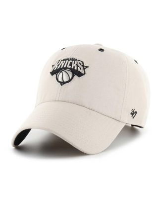 Men's '47 Brand Cream New York Knicks Lunar Clean Up Adjustable Hat ...