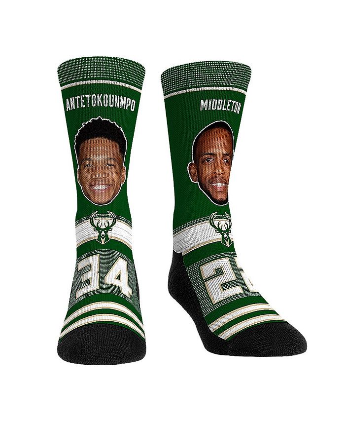 Rock 'Em Men's and Women's Socks Giannis Antetokounmpo and Khris ...