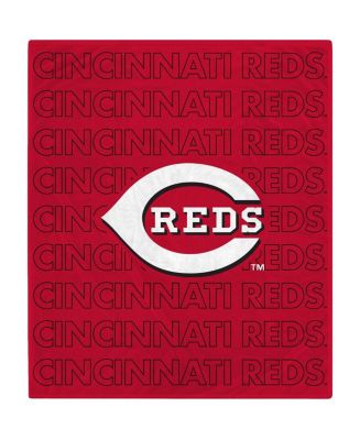 Cincinnati Reds 60" x 70" Echo Wordmark Plush Blanket - Macy's