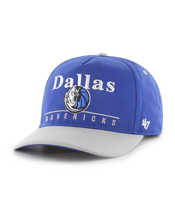 '47 Brand Men's Blue, Gray Dallas Mavericks Super Hitch Adjustable Hat ...