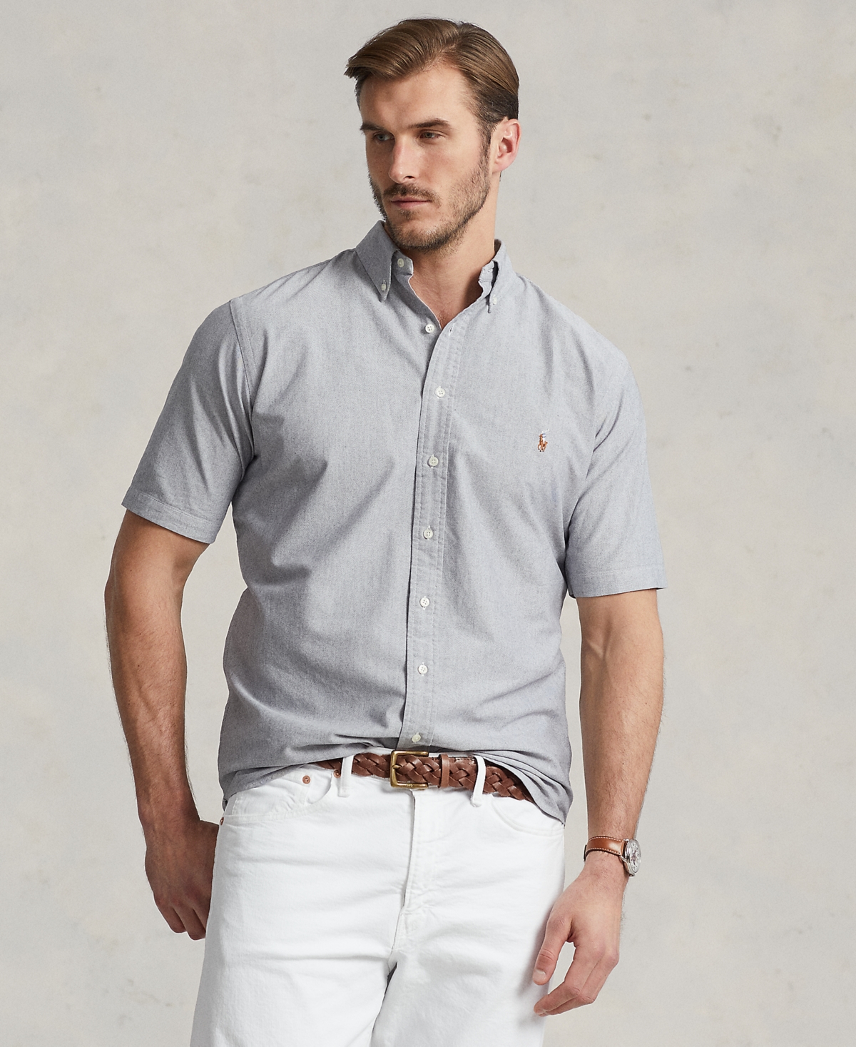 Click here for Polo Ralph Lauren Mens Big & Tall Oxford Shirt - S... prices