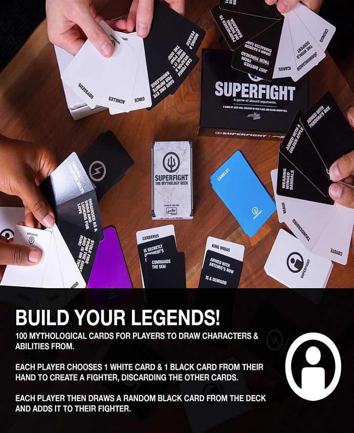 SUPERFIGHT The Mythology Deck Card Game - Macy's