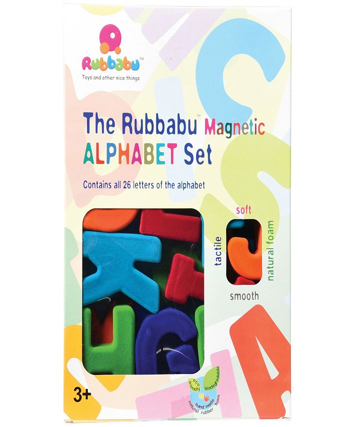 Rubbabu Large Magetic Uppercase Alphabet Letters - Macy's