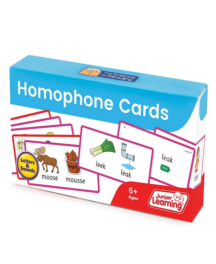 Junior Learning Homophone Flashcards - Macy's