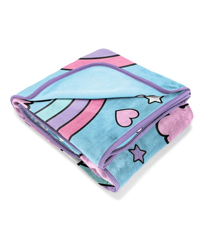Jay Franco Afro Unicorn Unique, Divine, Magical Silk Touch Throw, 60" x ...