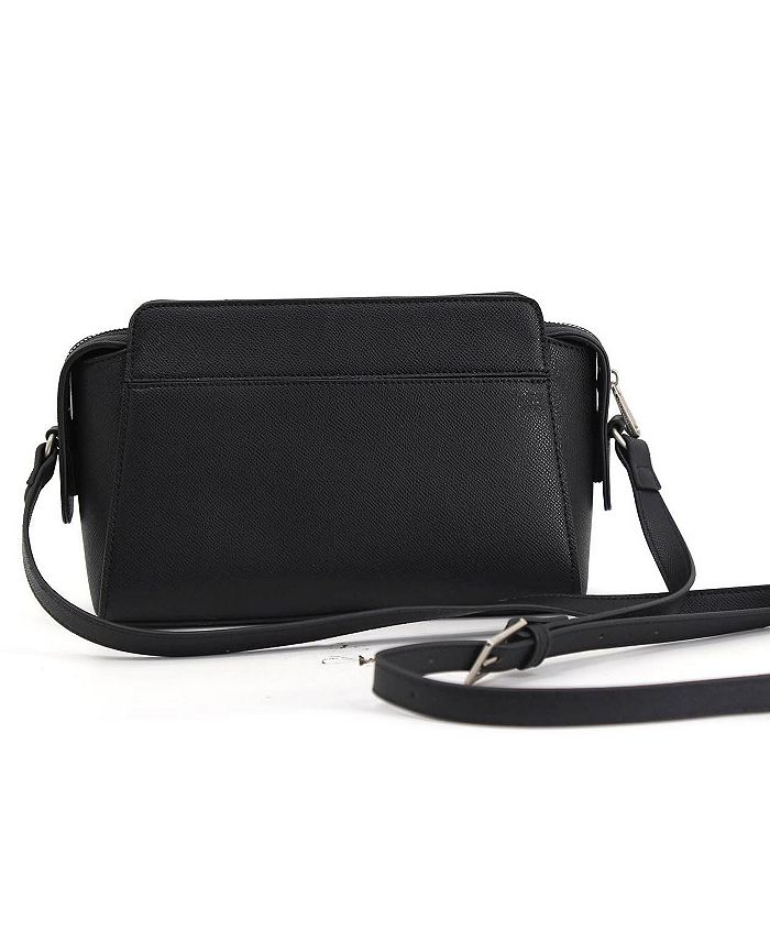 French Connection Evie Caviar Crossbody Bag - Macy's