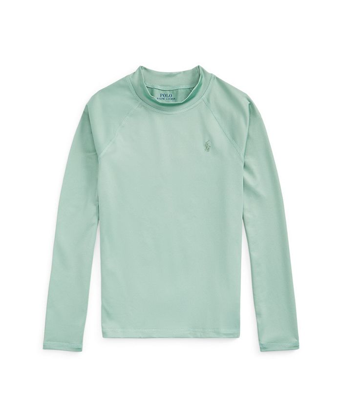 Polo Ralph Lauren Big Boys Performance Stretch Jersey Rash Guard - Macy's
