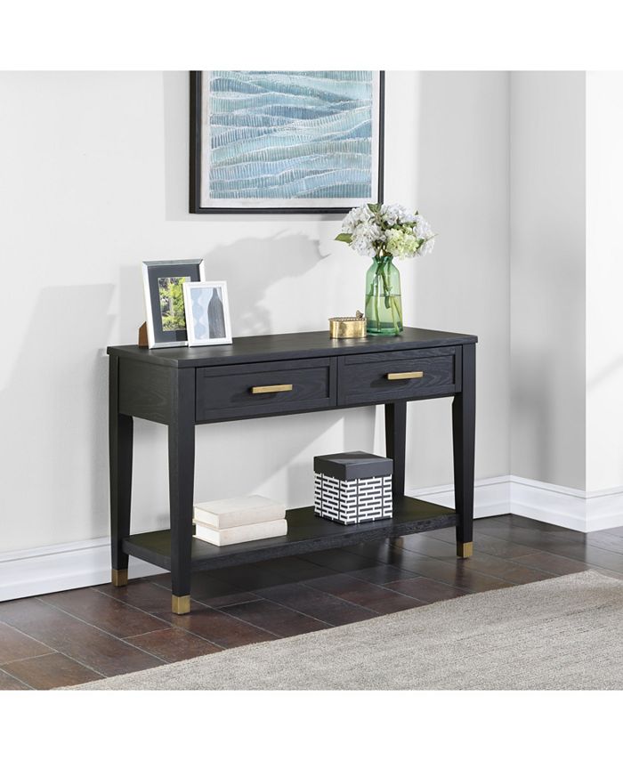 Furniture Steve Silver Yves 48" Wood Sofa Table - Macy's