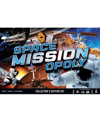 Masterpieces Family Board Games - Space Mission Opoly - Macy's
