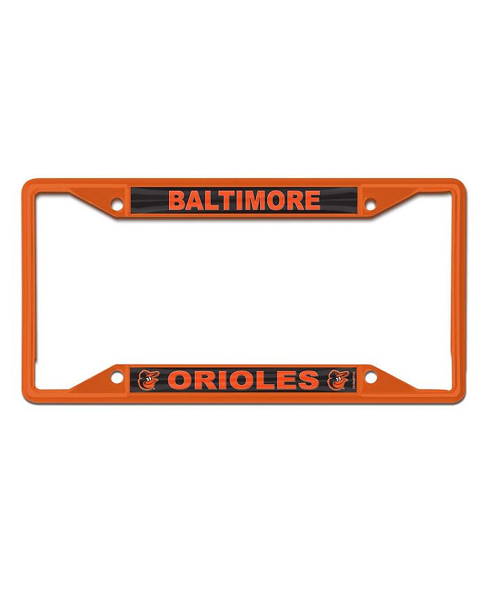 Wincraft Baltimore Orioles Chrome Color License Plate Frame - Macy's