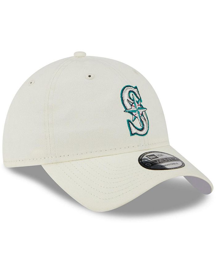New Era Men's Cream Seattle Mariners Chrome Core Classic 9TWENTY ...