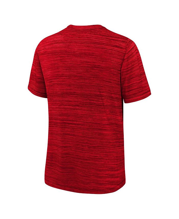 Nike Big Boys and Girls Red Cincinnati Reds Authentic Collection Velocity Practice Performance T ...