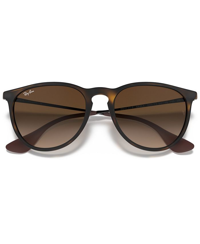 Ray-Ban Unisex Low Bridge Fit Sunglasses, RB4171F ERIKA CLASSIC 54 - Macy's