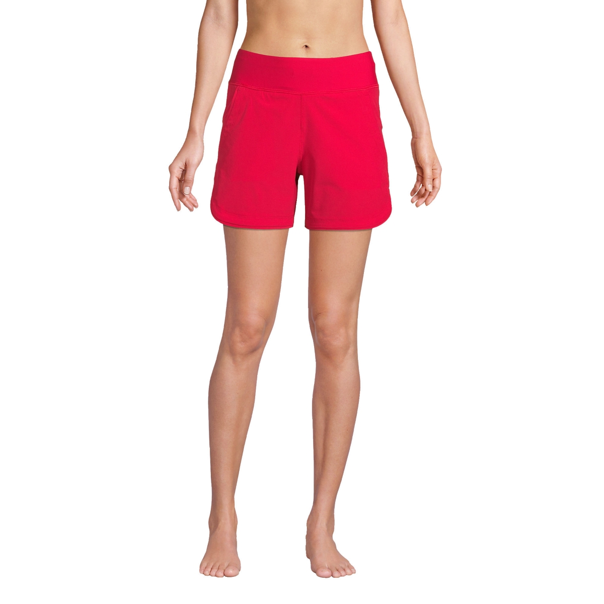 Click here for Lands End Womens SunShade Upf 50 5 Board Shorts wi... prices