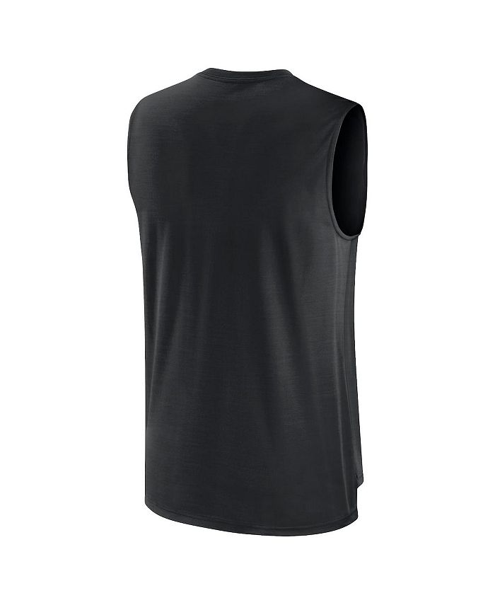 Nike Men's Black Las Vegas Raiders Muscle Trainer Tank Top - Macy's