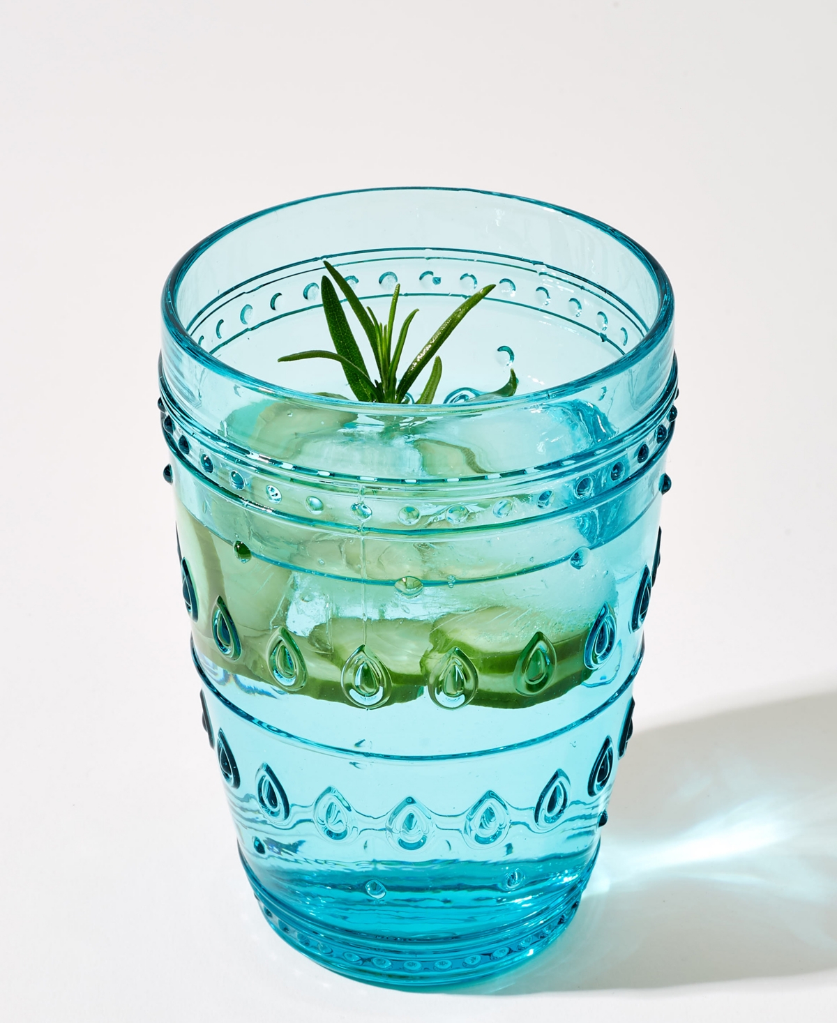 Click here for Euro Ceramica Fez Highball Glasses  Set of 4 - Tur... prices