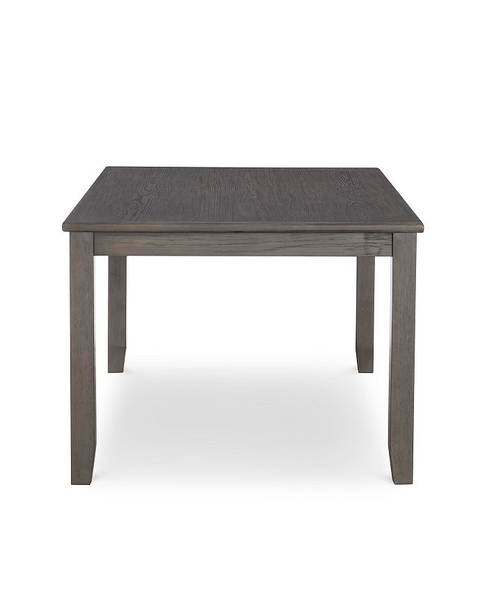Home Furniture Outfitters Allston Park Gray Farmhouse Dining Table - Macy's