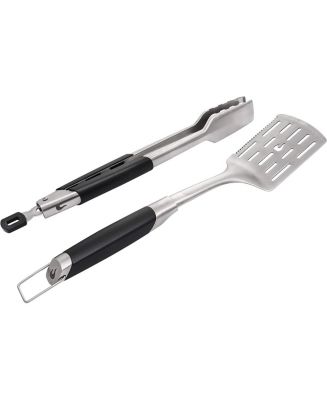 Char-Broil 2 Piece Kitchen Utensil Tool Set, Black & Silver - Macy's
