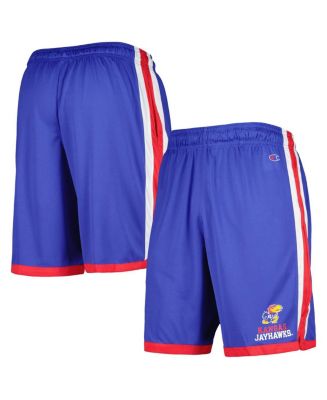 Men's Champion Royal Kansas Jayhawks Basketball Shorts - Macy's