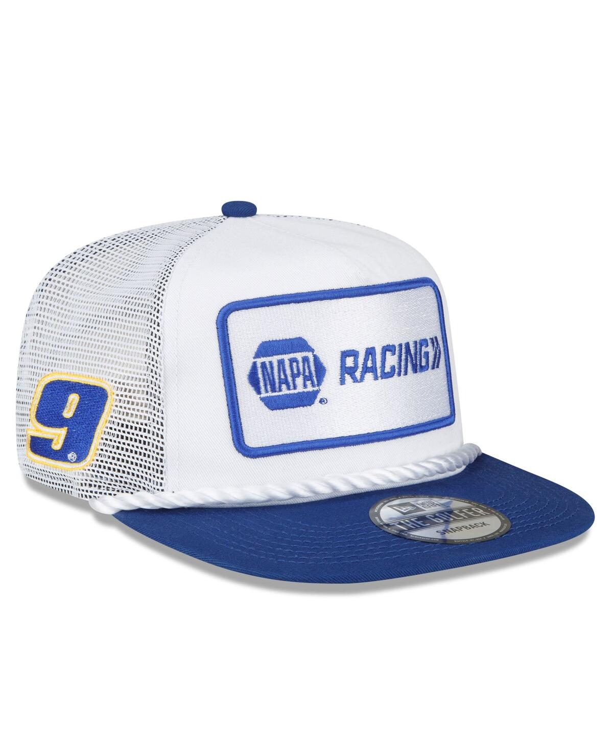 Click here for Mens New Era White  Royal Chase Elliott Napa Golfe... prices