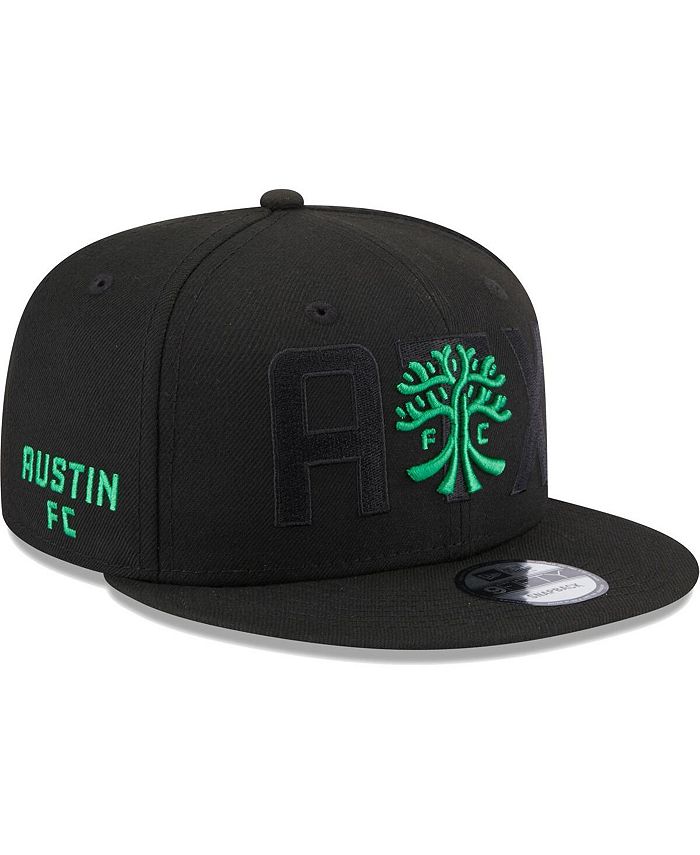 New Era Men's Black Austin FC Kick Off 9FIFTY Snapback Hat - Macy's