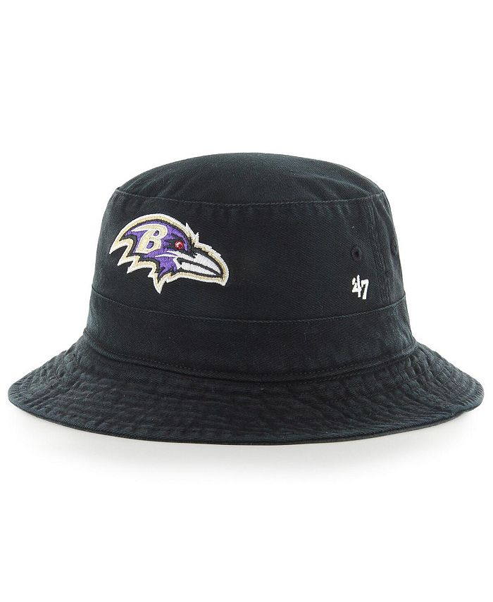 '47 Brand Men's Black Baltimore Ravens Primary Bucket Hat - Macy's