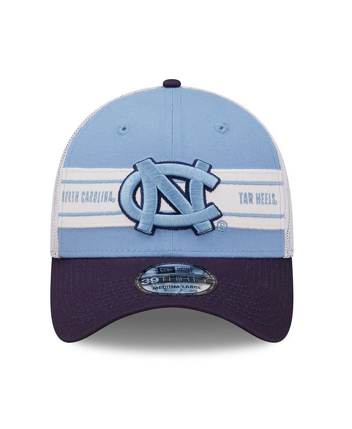 New Era Men's Carolina Blue, Navy North Carolina Tar Heels Banded ...