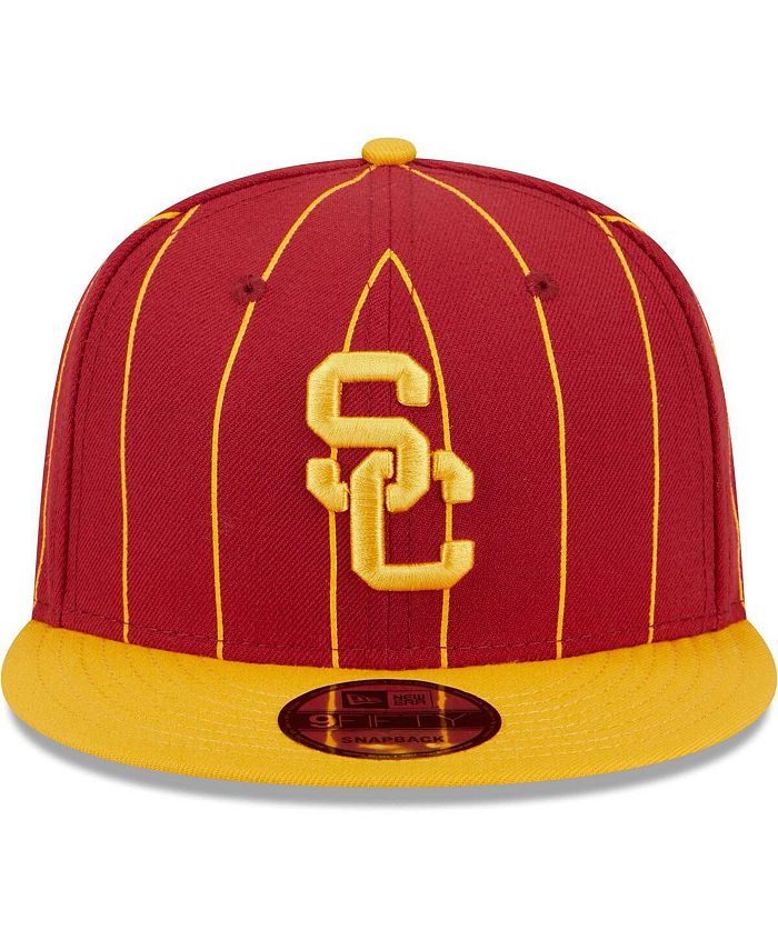 New Era Men's Cardinal, Gold USC Trojans Vintage-Like 9FIFTY Snapback ...