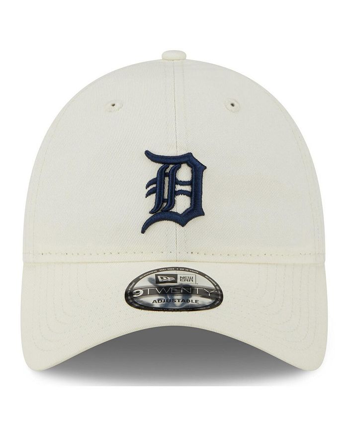 New Era Men's Cream Detroit Tigers Chrome Core Classic 9Twenty ...