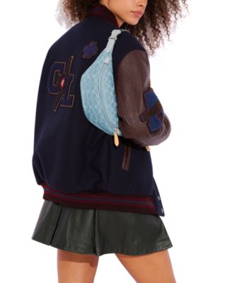 COACH Charter 7 Signature Denim Medium Belt Bag - Macy's COACH Charter 7 Signature Denim Medium Belt Bag - Macy's