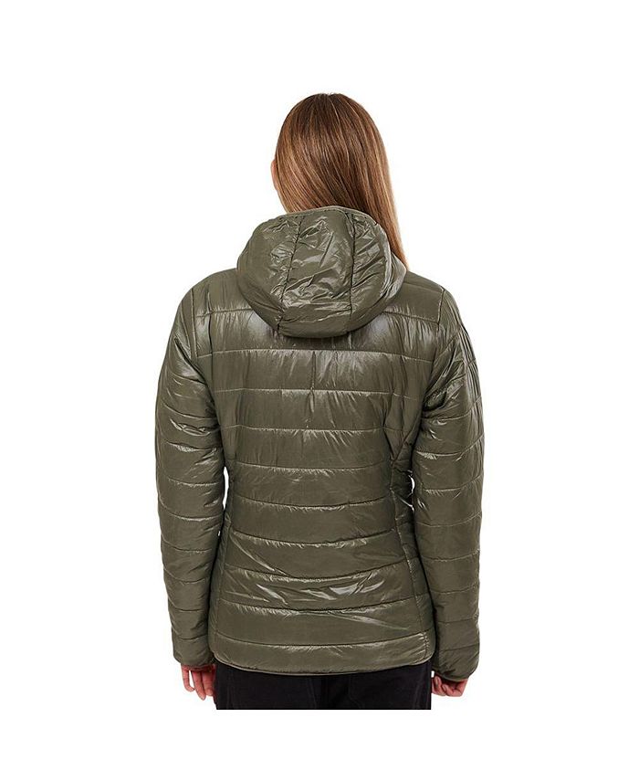 Bench Women's Kara Quilted Jacket in Khaki & Reviews - Jackets ...